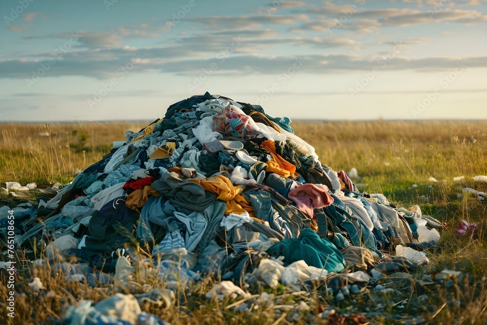The Impact of Fast Fashion on Sustainability: A Pile of Discarded ...