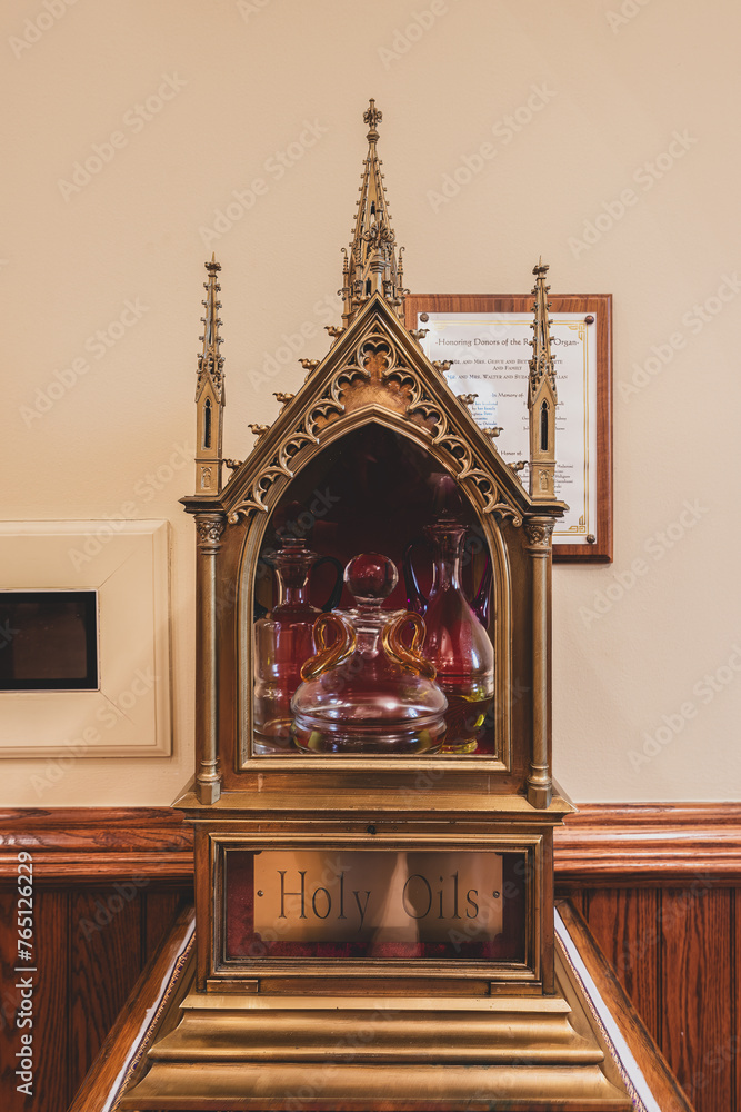 Detroit, Michigan -USA- March 20, 2024- Historic St. Bonaventure ...