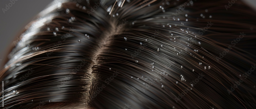 Visualize Scalp Detox in 3D, showing a clean, healthy scalp as the ...