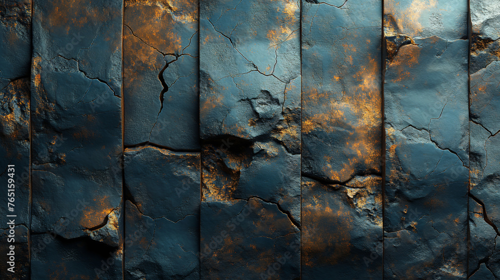 Textured background combining metal and concrete elements in an ...