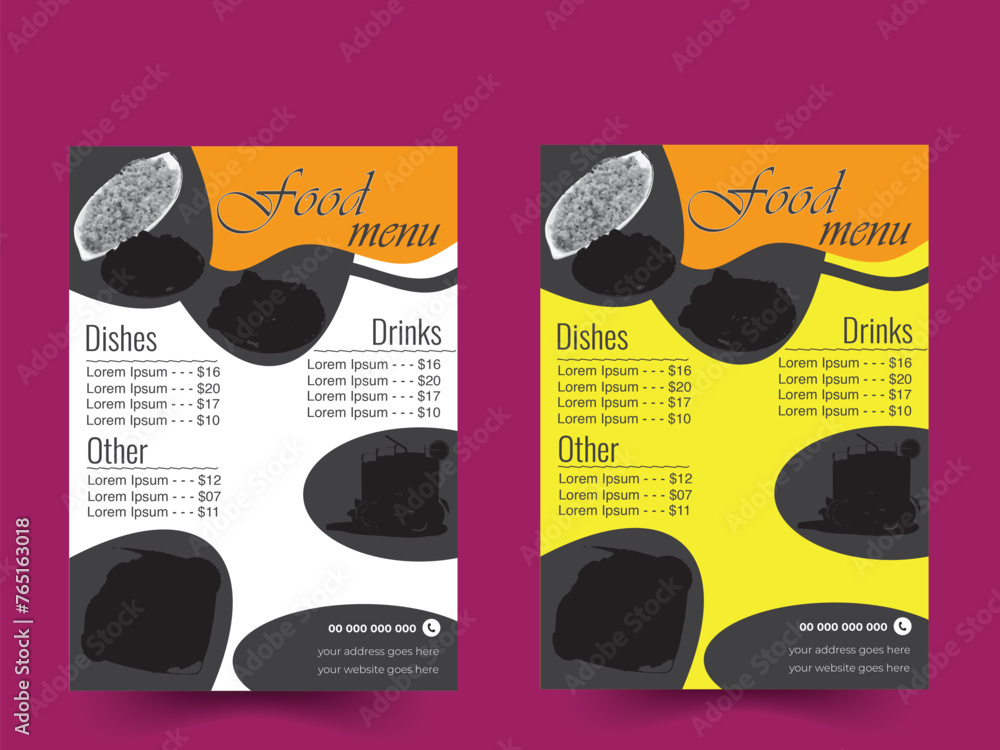 bakery menu, brown, cafe, cake, candy shop menu, food, food menu, menu ...