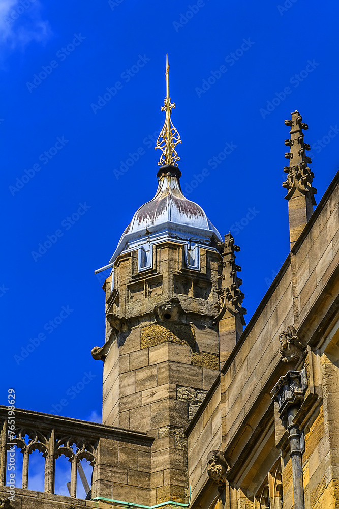 St. George's Chapel (1475 - 1511) in Medieval Windsor Castle. St George ...