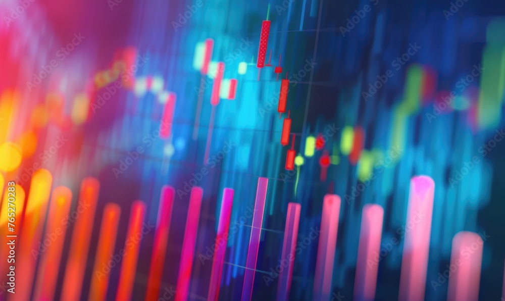 Stock market price increase chart Stock Illustration | Adobe Stock