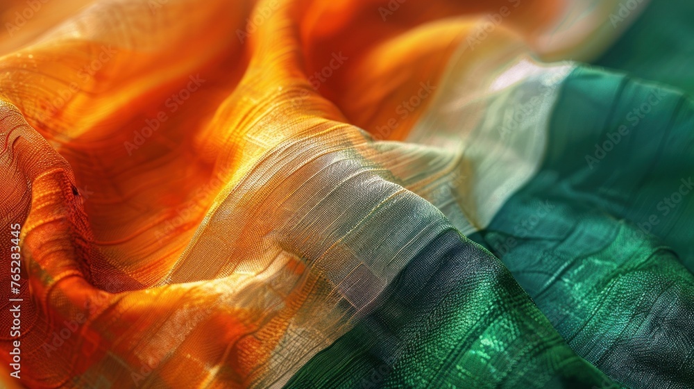 Vibrant Indian flag colors integrated into design, evoking pride and ...