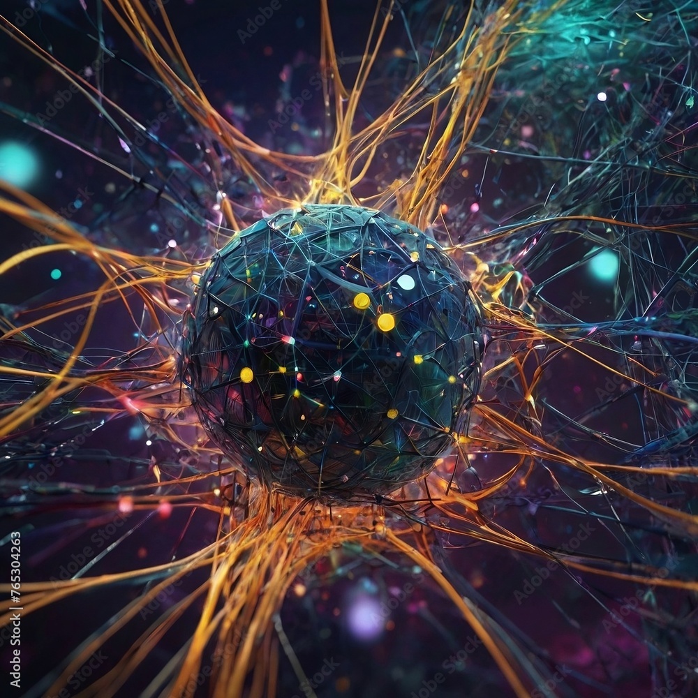 artificial neurons and global data connections converge in a quantum ...