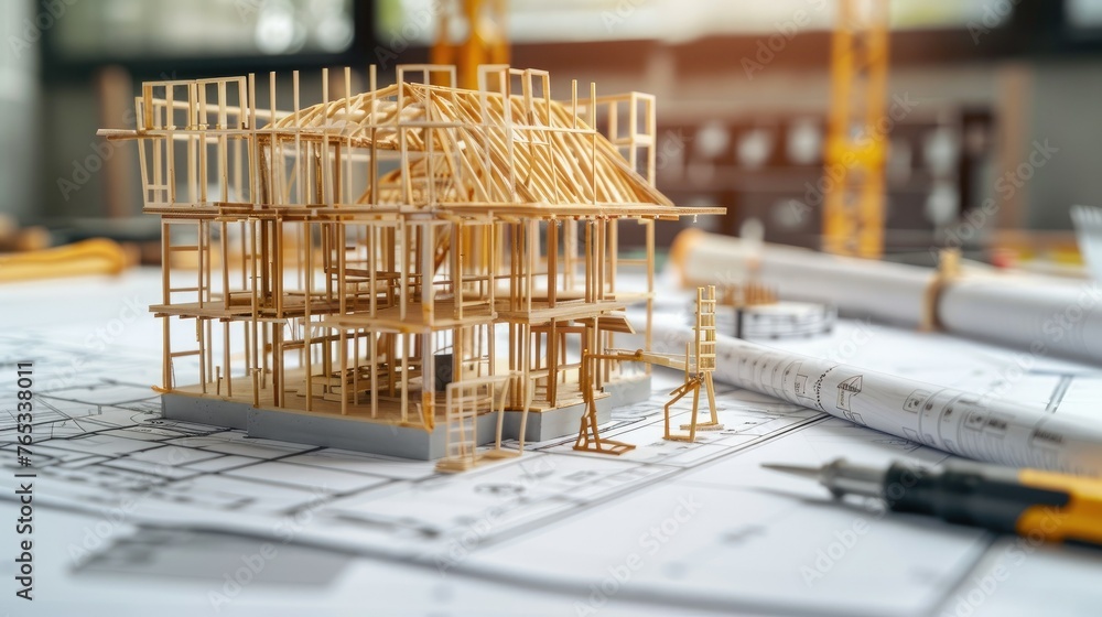 From layout plans and building permits to the solid foundations, intricate structural work ...