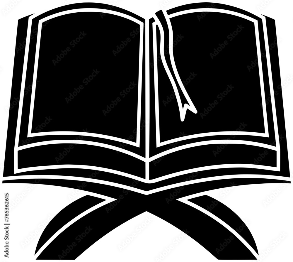 Al illustration quran silhouette islamic logo muslim icon arabic ...