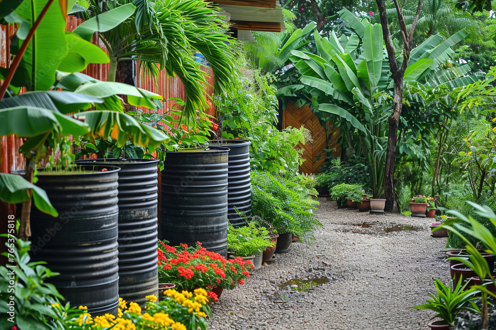 Design and install rainwater harvesting systems to capture and store ...