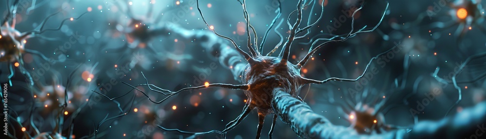Artificial and natural neurons in a close-up, exploring the potential ...