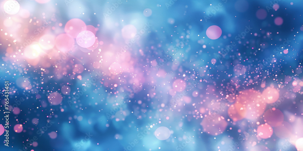 Abstract red white and blue glitter background with bokeh lights, red ...