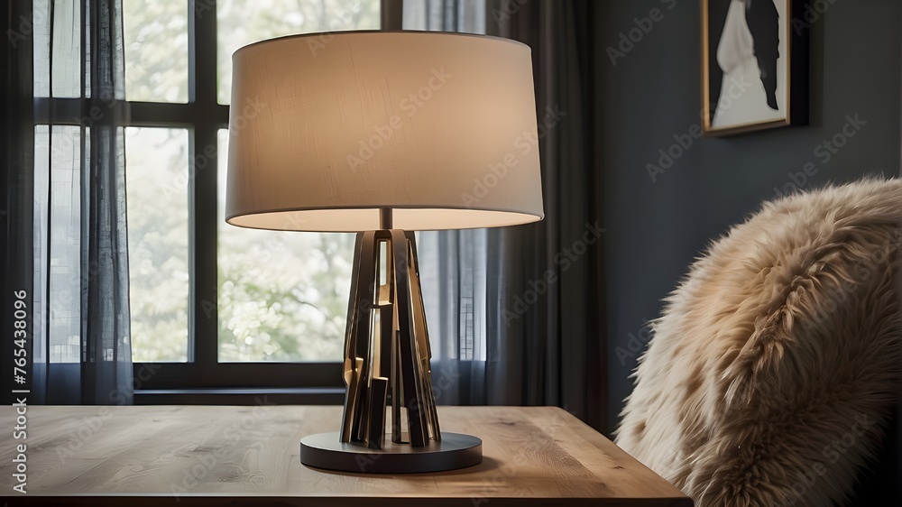 lamp on the floor,"Step into the future with this unique and visually ...