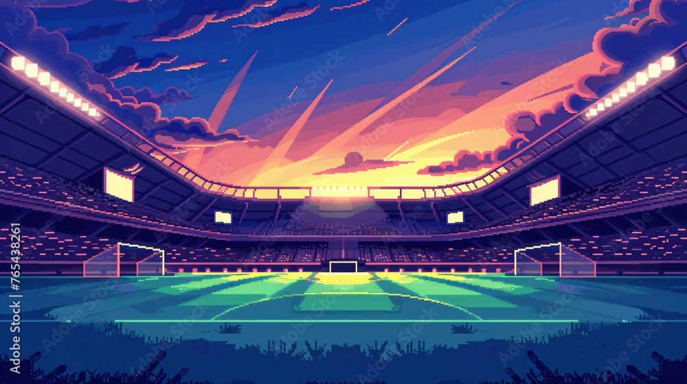 soccer stadium and football stadium, soccer field and stadium, soccer ...