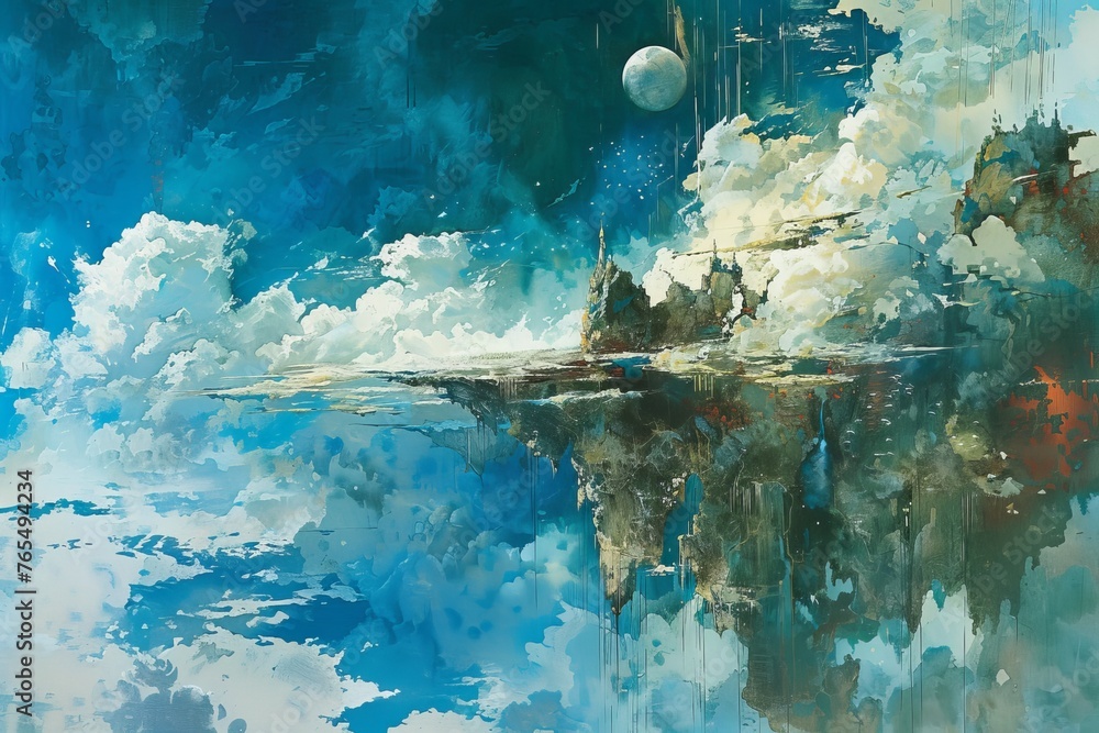 Beyond Boundaries: Charting the New Era of Artistic Discovery Stock ...
