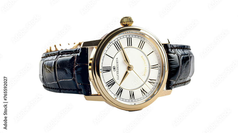 A handsome men's formal chain wristwatch, adding a touch of class to ...