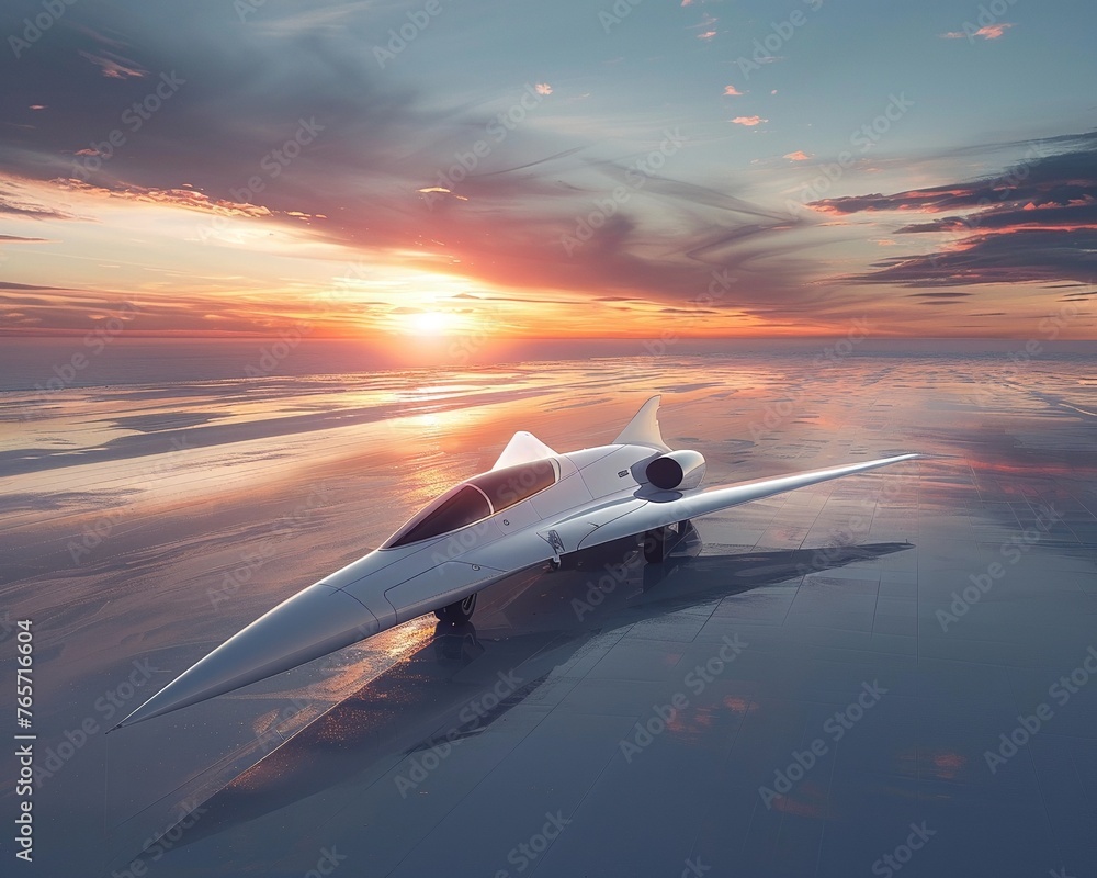 Capture the essence of innovation with a tilted angle view that delves ...