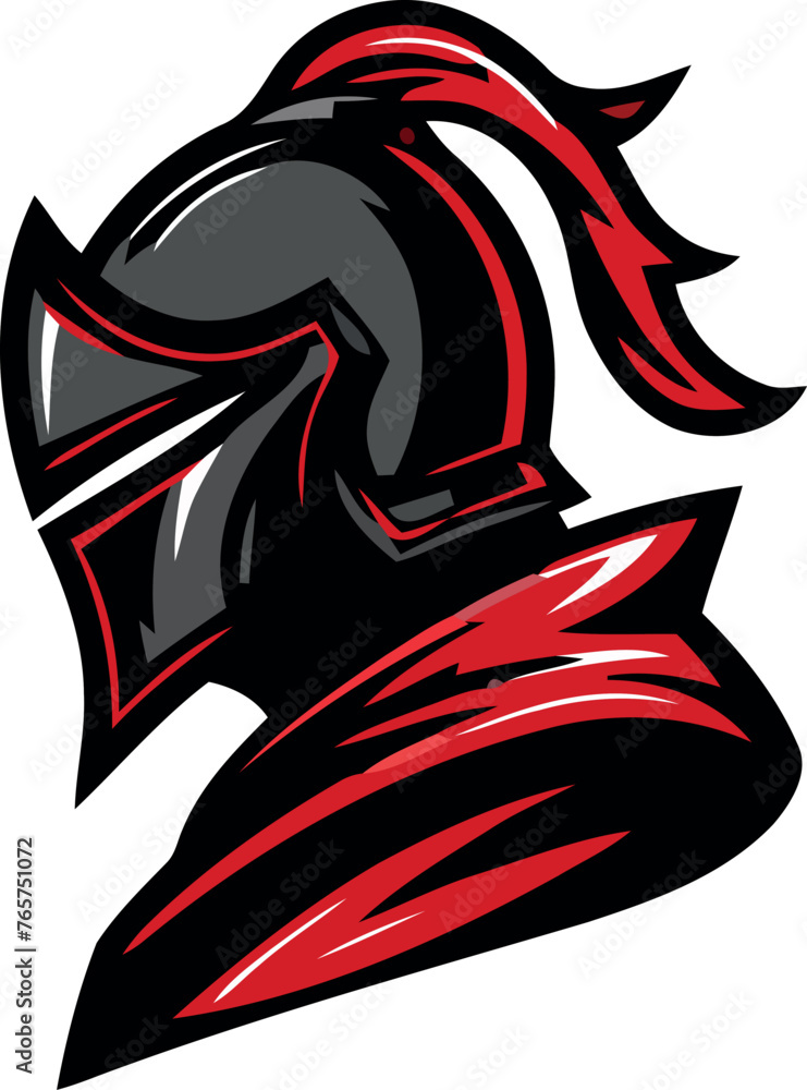 elmo del cavaliere 04 Stock Vector | Adobe Stock