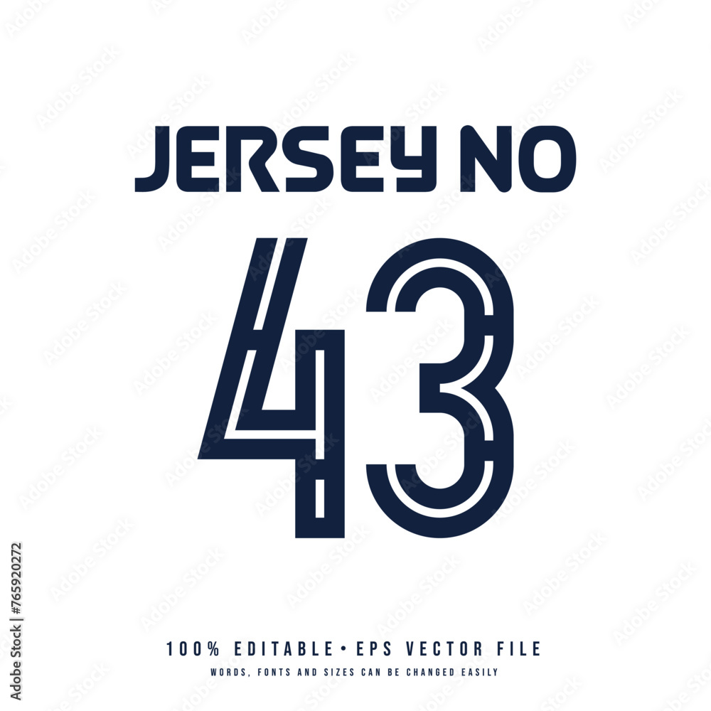 Jersey number, basketball team name, printable text effect, editable ...