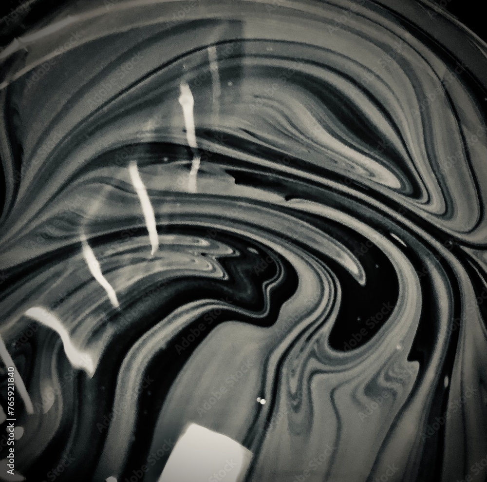 The art of mixing paints involves blending different colors together to ...