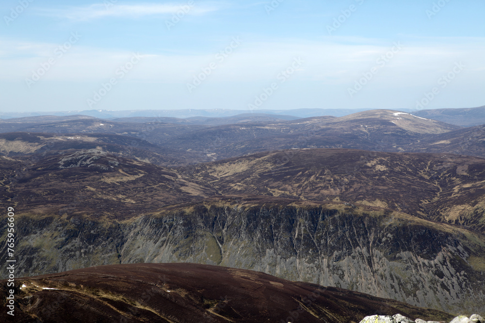 Beinn A' Ghlo - Munro - Carn Liath - Benn Mhaol - Braigh Coire Chruinn ...