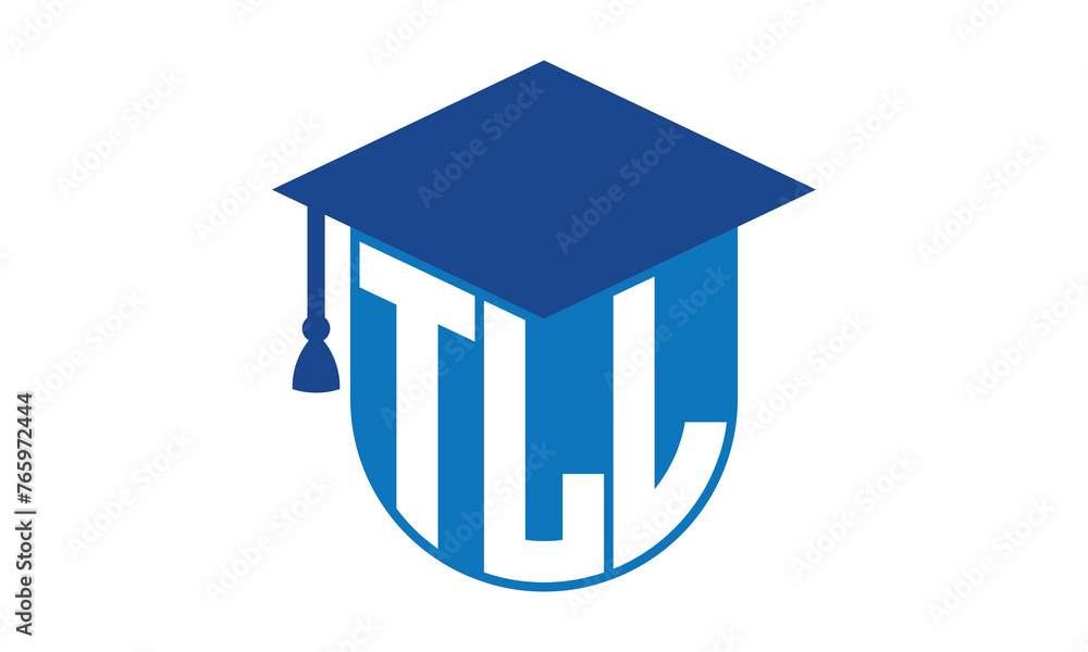 TLL initial letter academic logo design vector template. school college ...