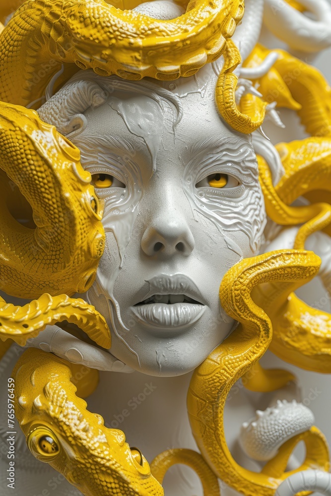 Divine creativity: god of Olympus reimagined in a captivating display ...