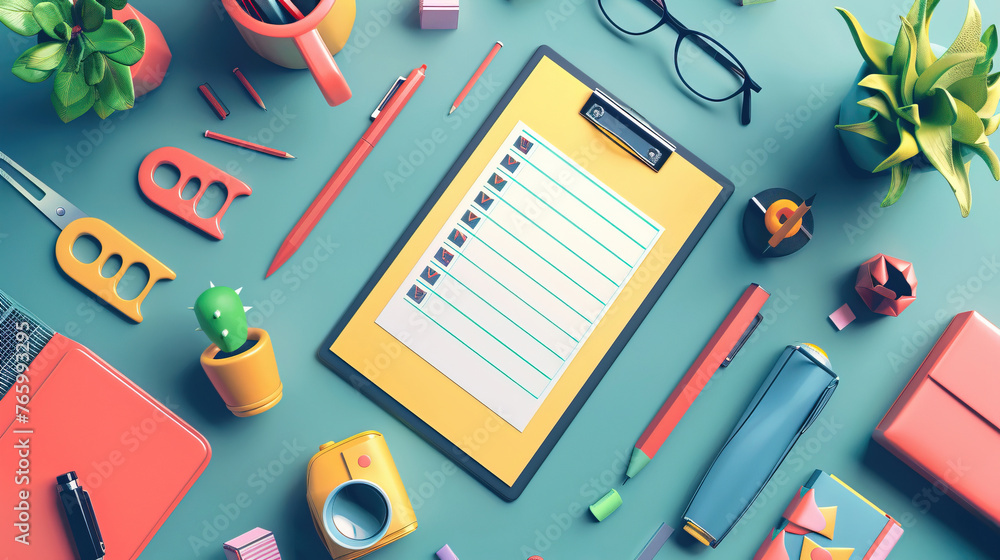 Time management, concept. Planning and scheduling. Effective workflow ...