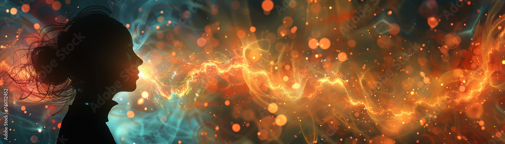 Mind-link technology, connecting thoughts and emotions, exploring the ...