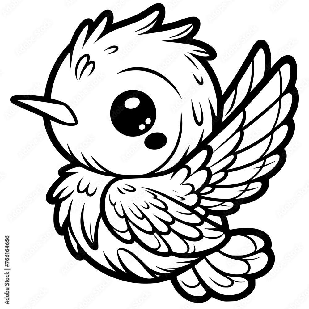 Vetor de Baby Hummingbird Bird, Anime Hummingbird Svg, Hummingbird ...