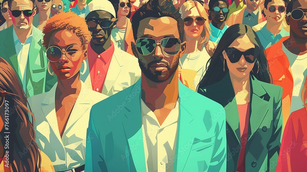 Design a dynamic and edgy image showcasing a tilted angle view of a ...