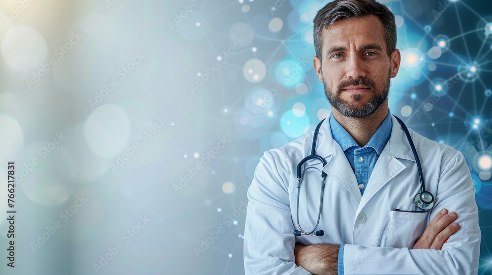 Intuitive modern low poly illustration of connected polygonal shapes ...