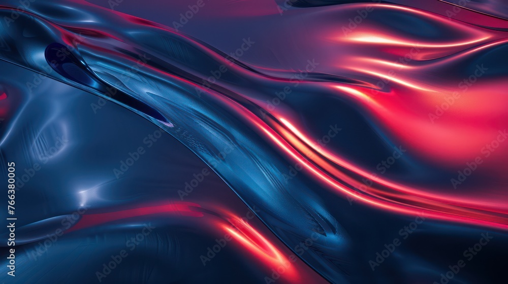 Seamless flowing liquid metal texture background, suitable for ...