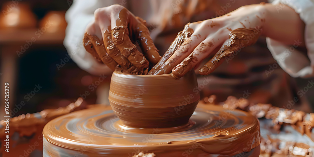 potter working on lathe, Earth's Legacy Tracing the Origins of Ancient ...