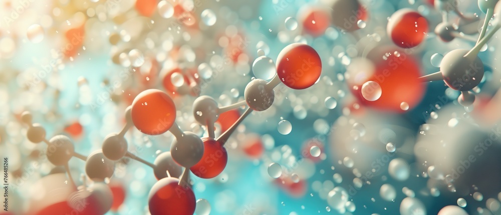 Molecular Mosaic: 3D Model Displaying the Intricate Patterns of ...