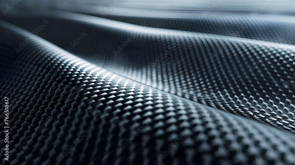 Background with carbon fiber texture formed by geometry, Black mesh ...