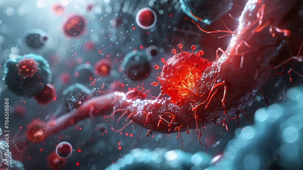 Depict the transportation of fat-soluble vitamins through the Red ...