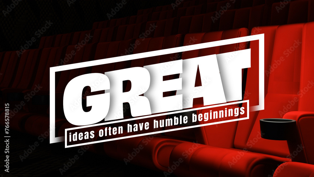 Shadowed Text Animation with Box Design Stock Template | Adobe Stock