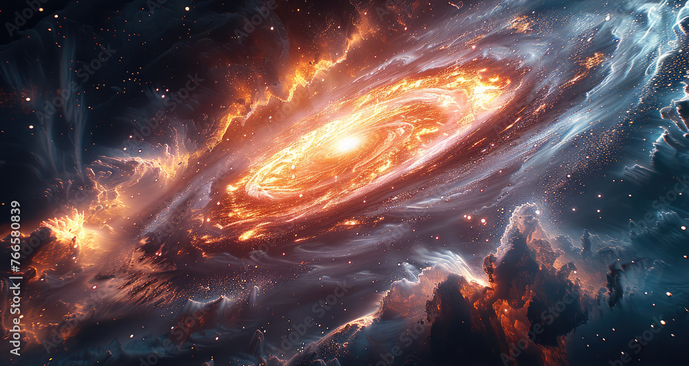 A mysterious cosmic phenomenon characterized by its immense ...