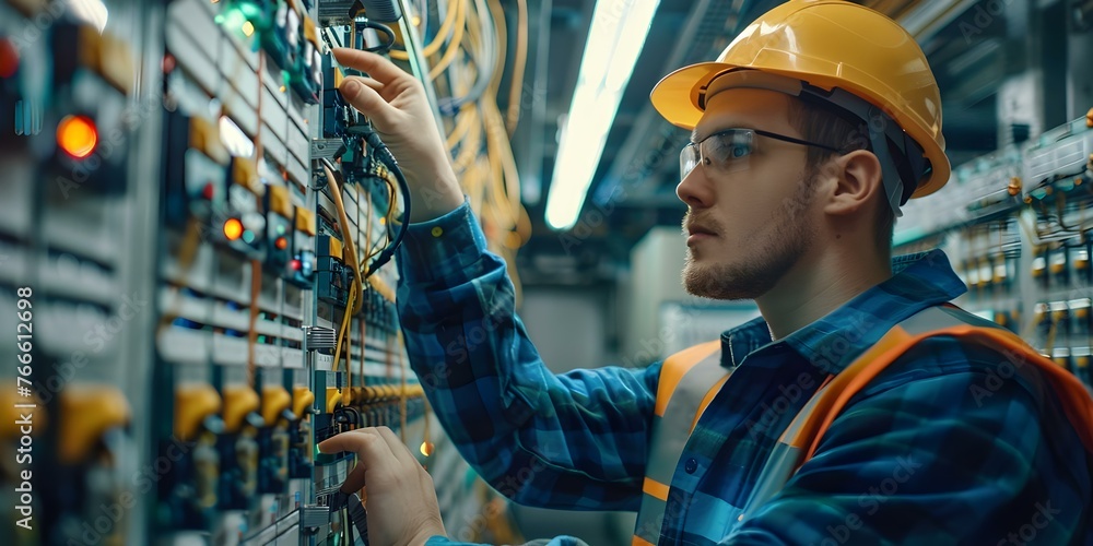 Checking Voltage Levels at Circuit Breaker Terminal and Inspecting ...