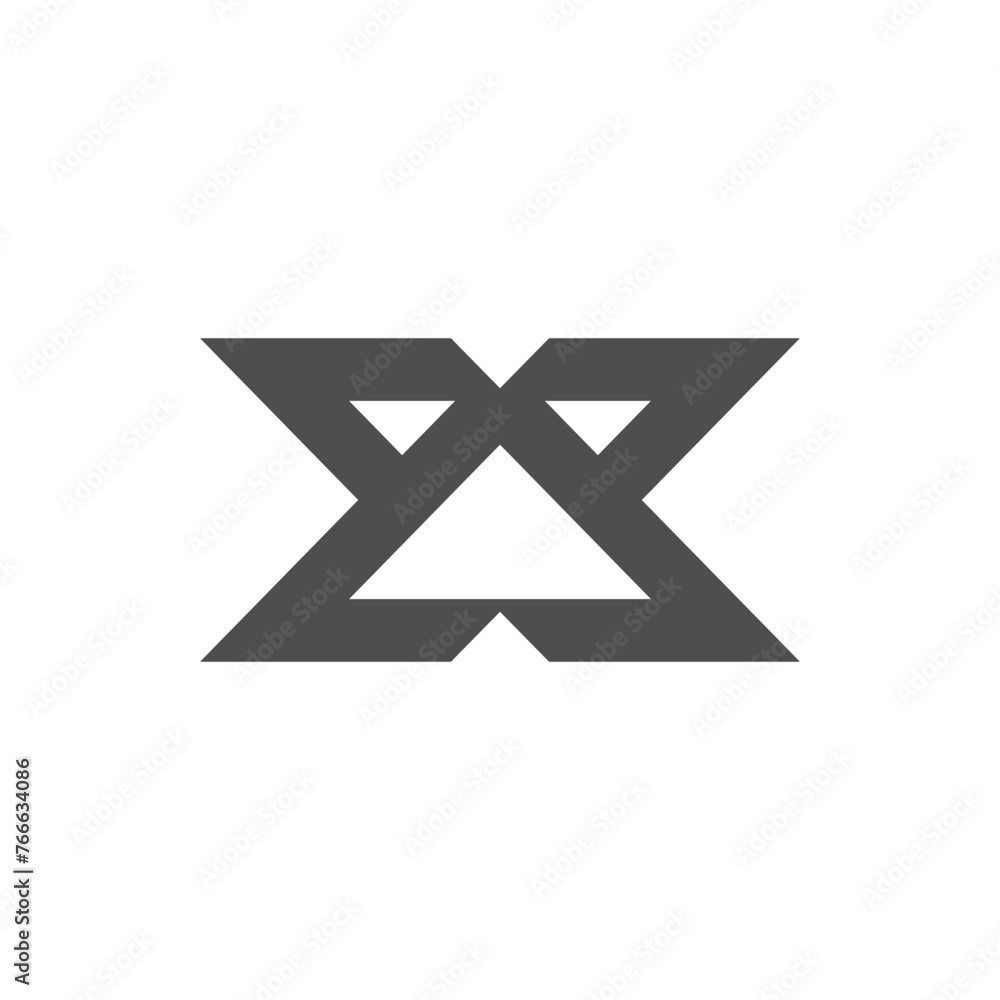 Monogram X. Design vector X logo. Monogram initial letter mark X logo ...