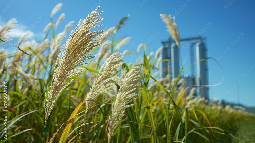 Bioenergy Bliss Detailed photographs of bioenergy crops swaying in the ...