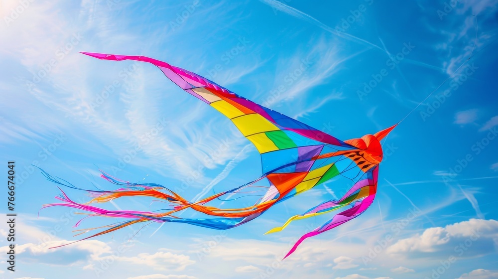 Fast-Flying Kites Detailed photographs of kites soaring through the air ...
