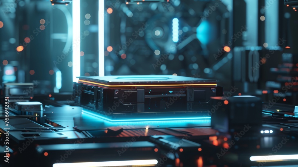 Tech Savvy Cinematic shots highlighting the tech-savvy features of a ...