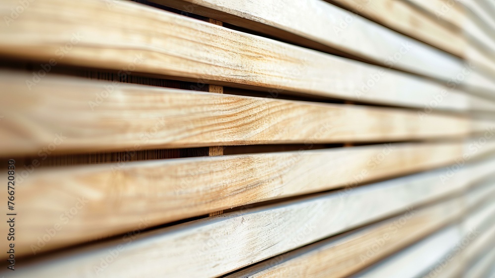 Wooden slats. Natural wood lath line arrange pattern texture background ...