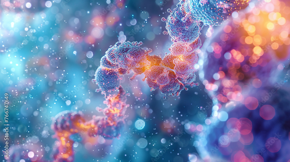 A narrative focusing on the detailed study of molecular samples in ...