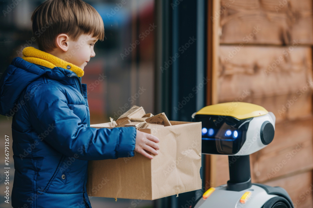 Mini delivery robot: a compact marvel of technological innovation ...