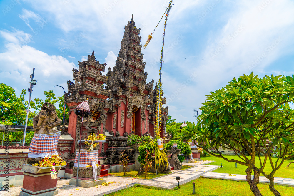 Pura Segara (Segara Temple), a place of worship for Hindus who mostly ...