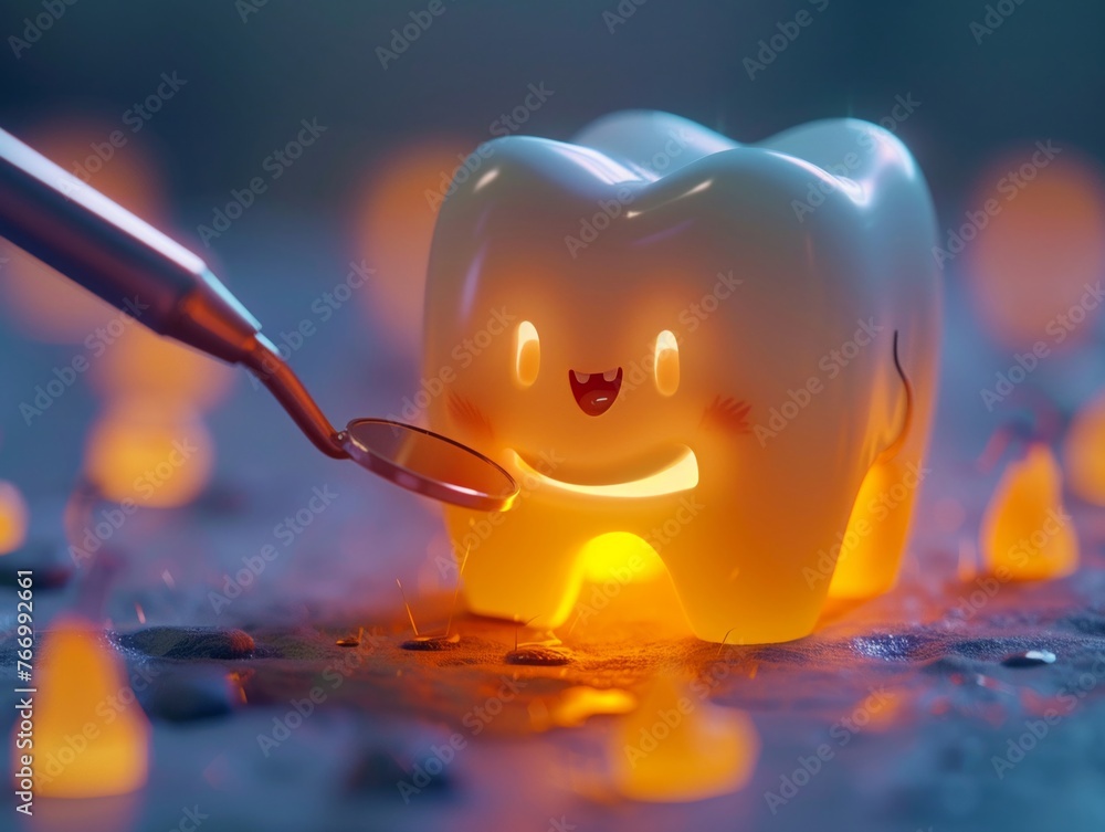 Design a 3D animation of a bacteria character trying to hide in the ...
