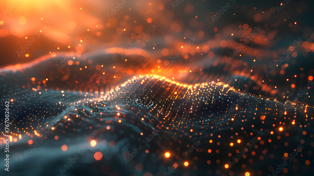 high density data visualisation showing ecosystem of data charts ...