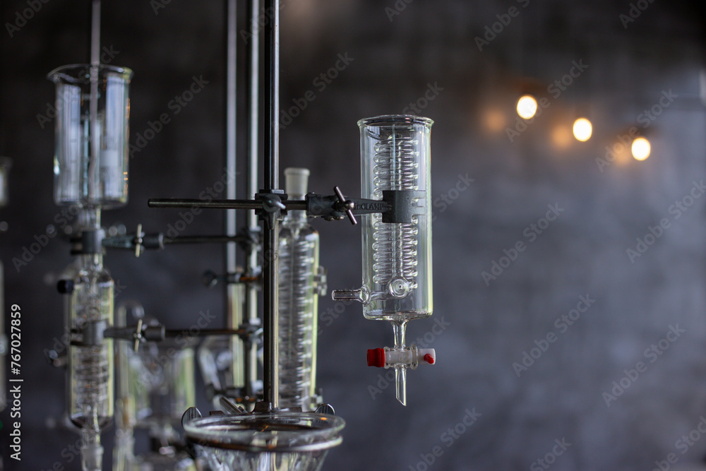 Selective focus glass tubes for coffee shop distillation equipment ...