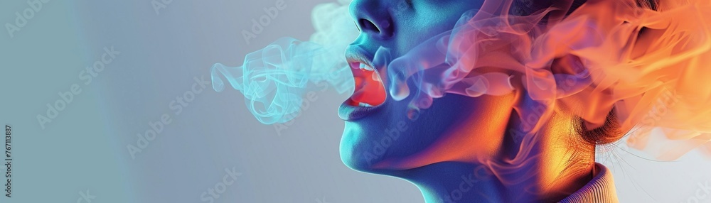 Concept art representing the breathlessness and challenge of finding ...